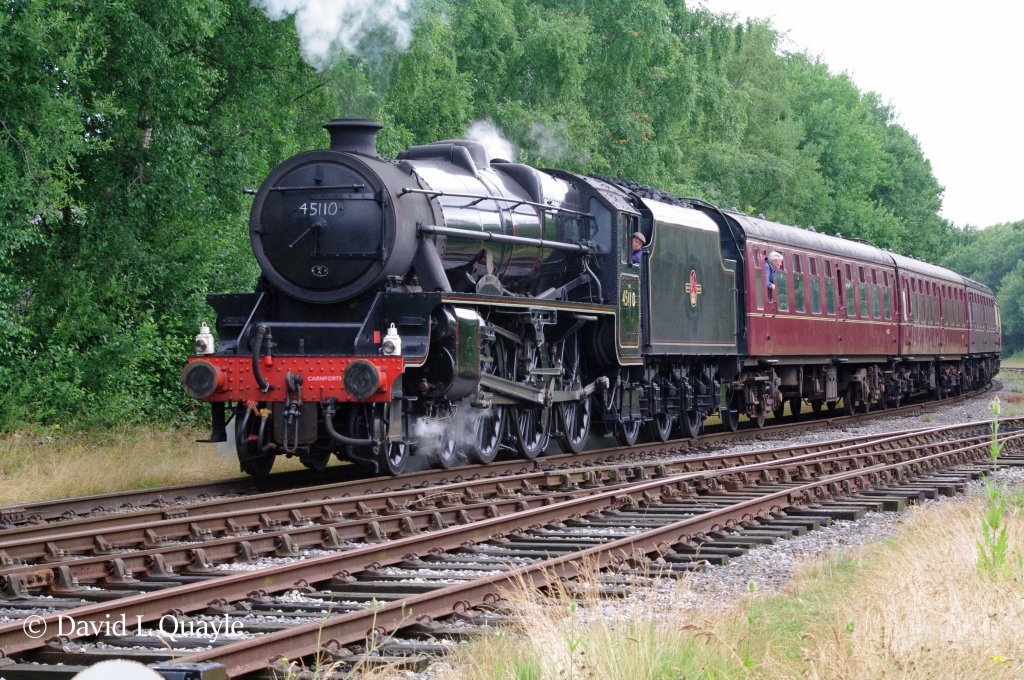 45407 (LMS 5407 & BR 45407) – Preserved British Steam Locomotives