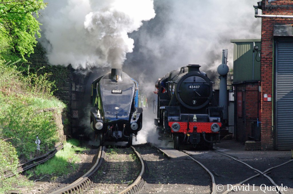 45407 (LMS 5407 & BR 45407) – Preserved British Steam Locomotives