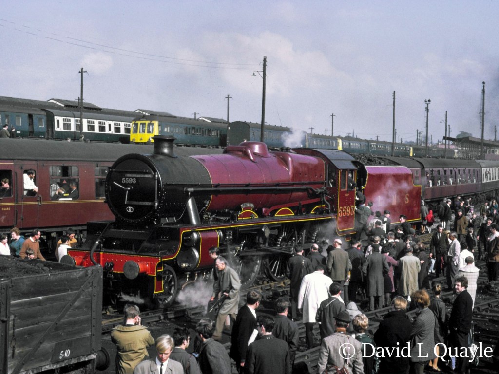 45593 Kolhapur (LMS 5593 & BR 45593) – Preserved British Steam Locomotives
