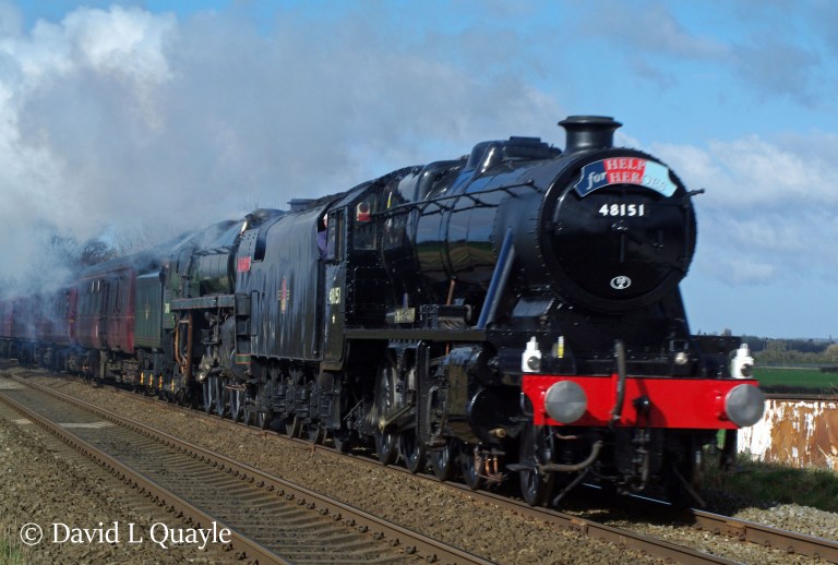 48151 (LMS 8151 & BR 48151) – Preserved British Steam Locomotives