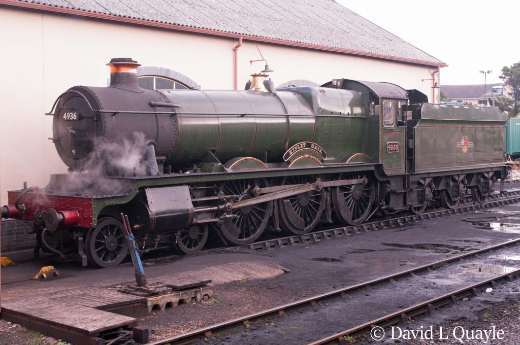 4936 Kinlet Hall – Preserved British Steam Locomotives