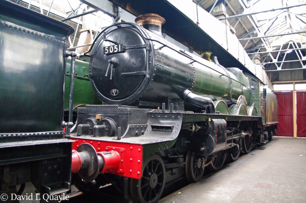 5051 Drysllwyn Castle (Earl Bathurst) – Preserved British Steam Locomotives