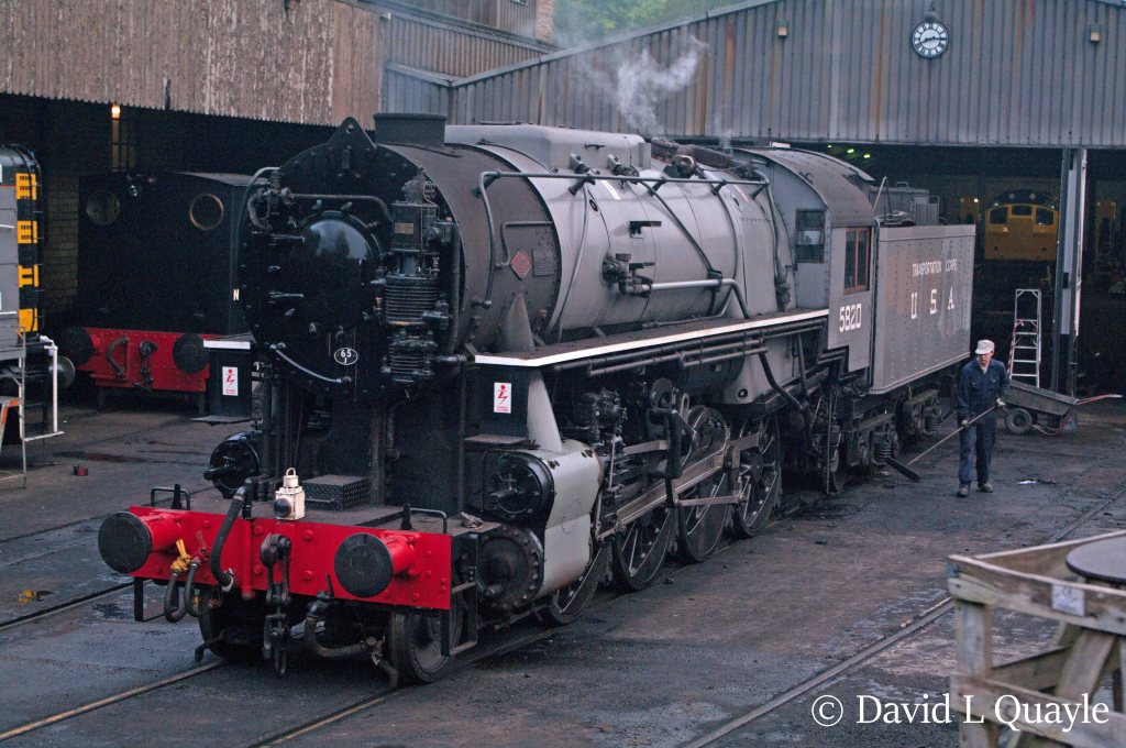 USATC 5820 – Preserved British Steam Locomotives