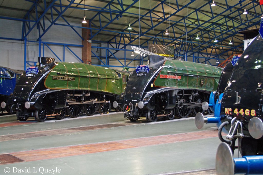 60008 Dwight D Eisenhower (LNER 4496, LNER 598, LNER 8 & BR 60008 ...