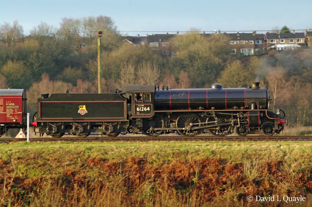 61264 (LNER 1264, BR 61264 & BR Dept. 29) – Preserved British Steam ...