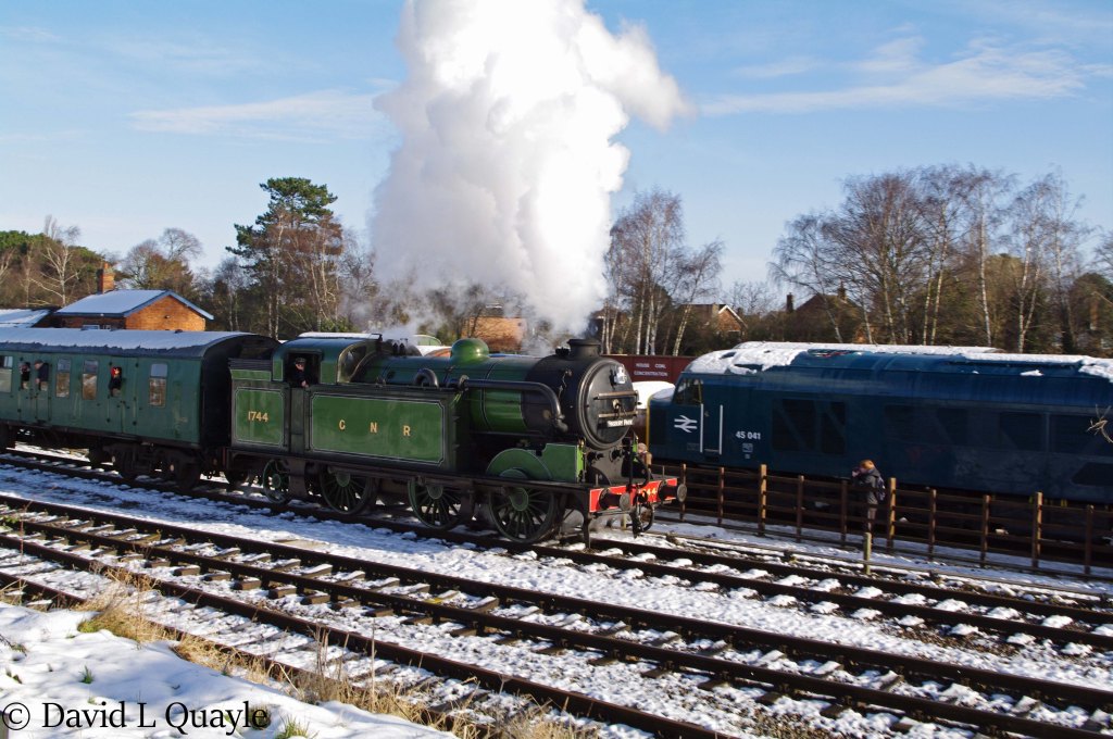 69523 (GNR 1744, LNER 4744, LNER 9523 & BR 69523) – Preserved British ...