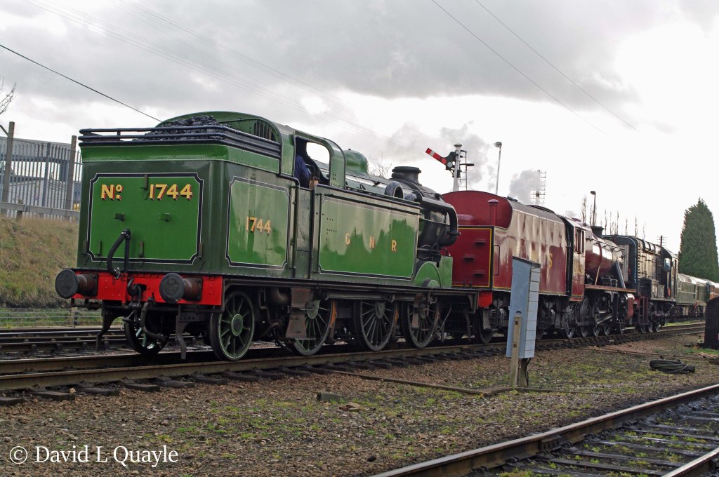 69523 (GNR 1744, LNER 4744, LNER 9523 & BR 69523) – Preserved British ...