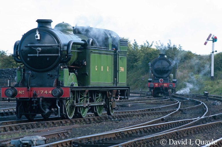 69523 (GNR 1744, LNER 4744, LNER 9523 & BR 69523) – Preserved British ...