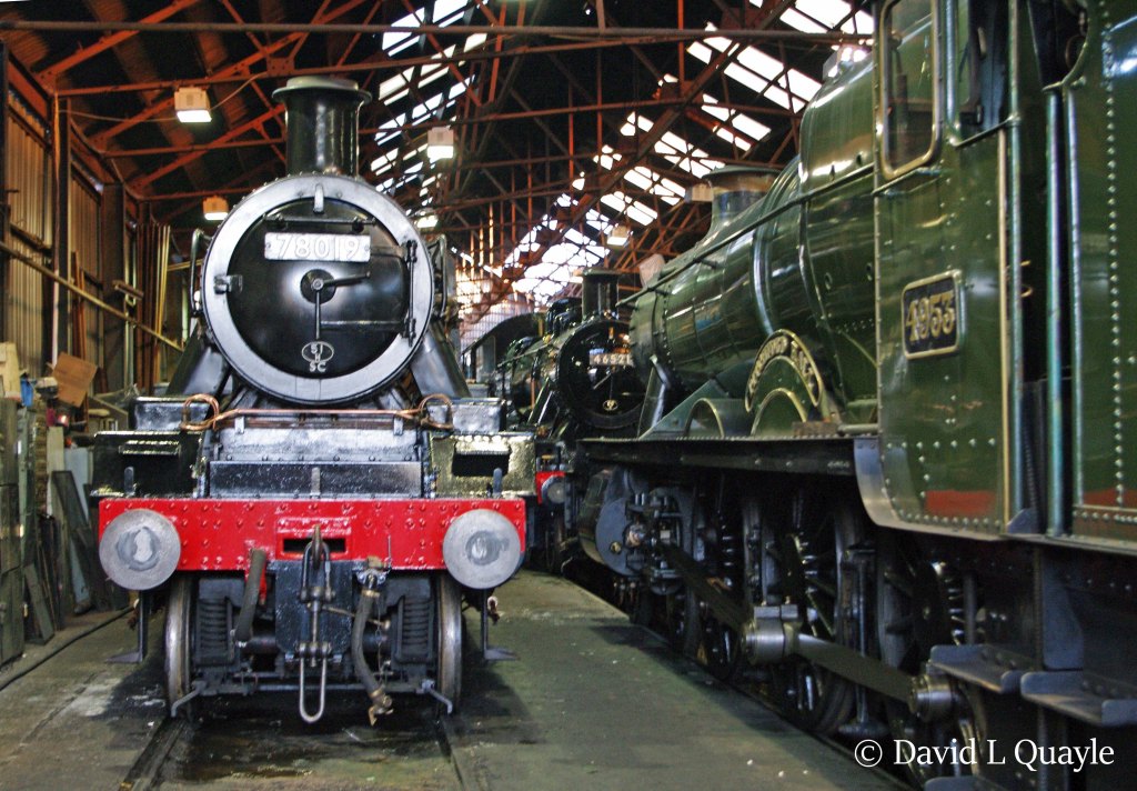 78019 – Preserved British Steam Locomotives
