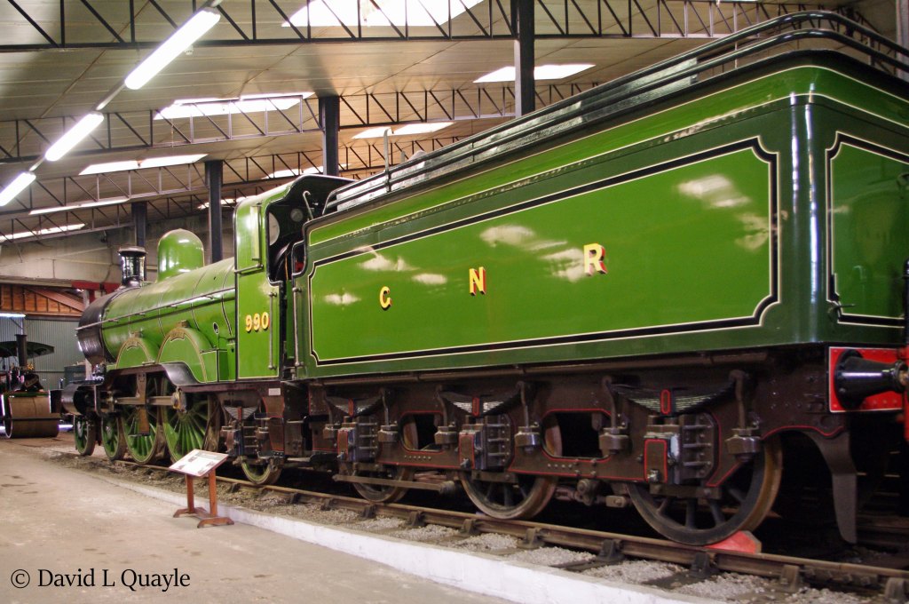 GNR 990 Henry Oakley (GNR 990 & LNER 3990) – Preserved British Steam ...