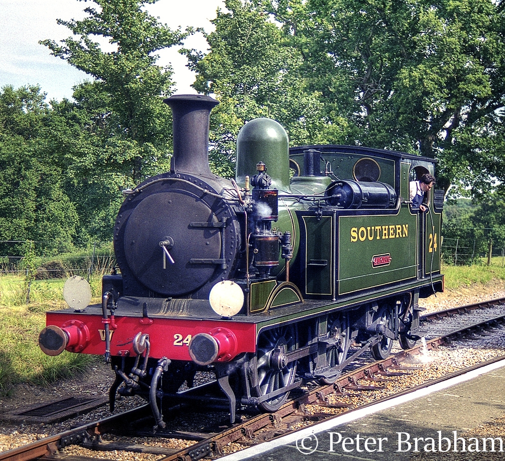 W24 Calbourne (LSWR 209, SR E209, IoW W24) – Preserved British Steam ...