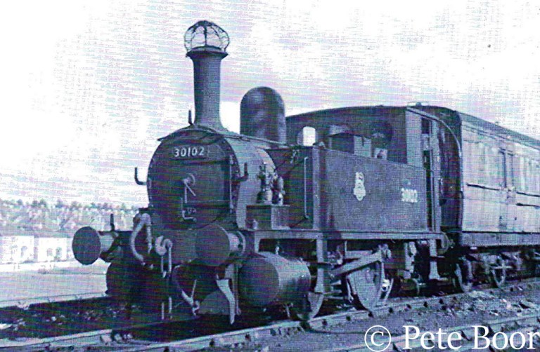 30102 (LSWR 102, SR E102 & BR 30102) – Preserved British Steam Locomotives