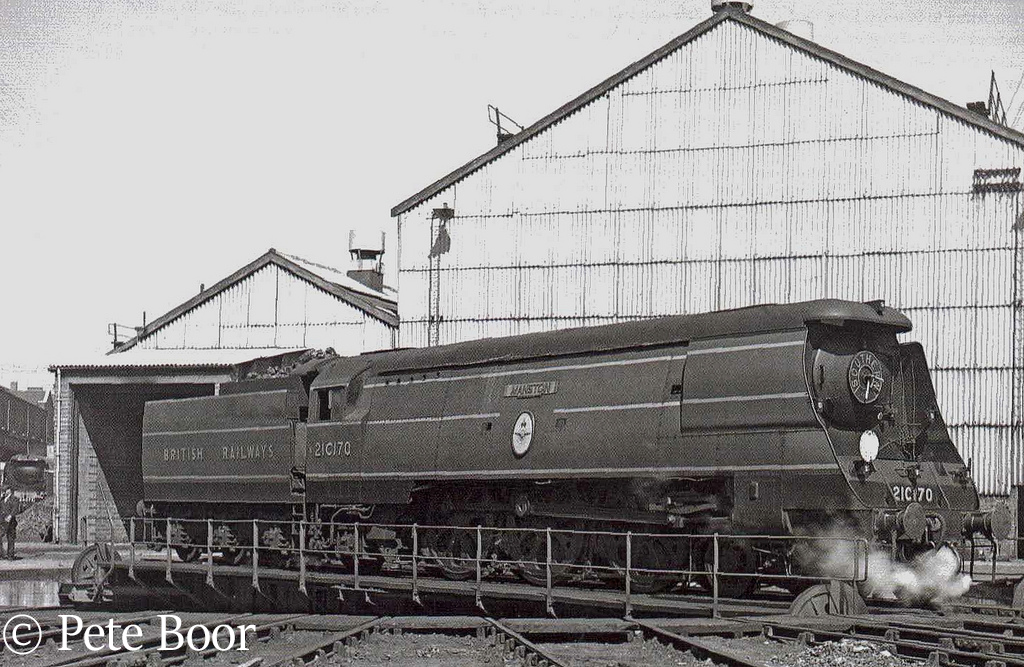 34070 Manston (SR 21C170, BR s21C170 & BR 34070) – Preserved British ...