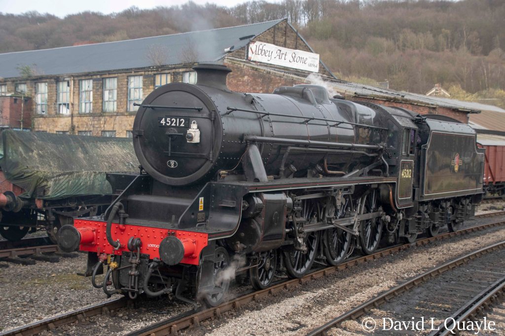 45212 (LMS 5212 & BR 45212) – Preserved British Steam Locomotives