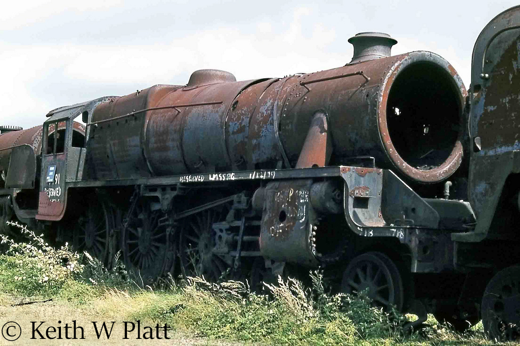 45491 (LMS 5491 & BR 45491) – Preserved British Steam Locomotives