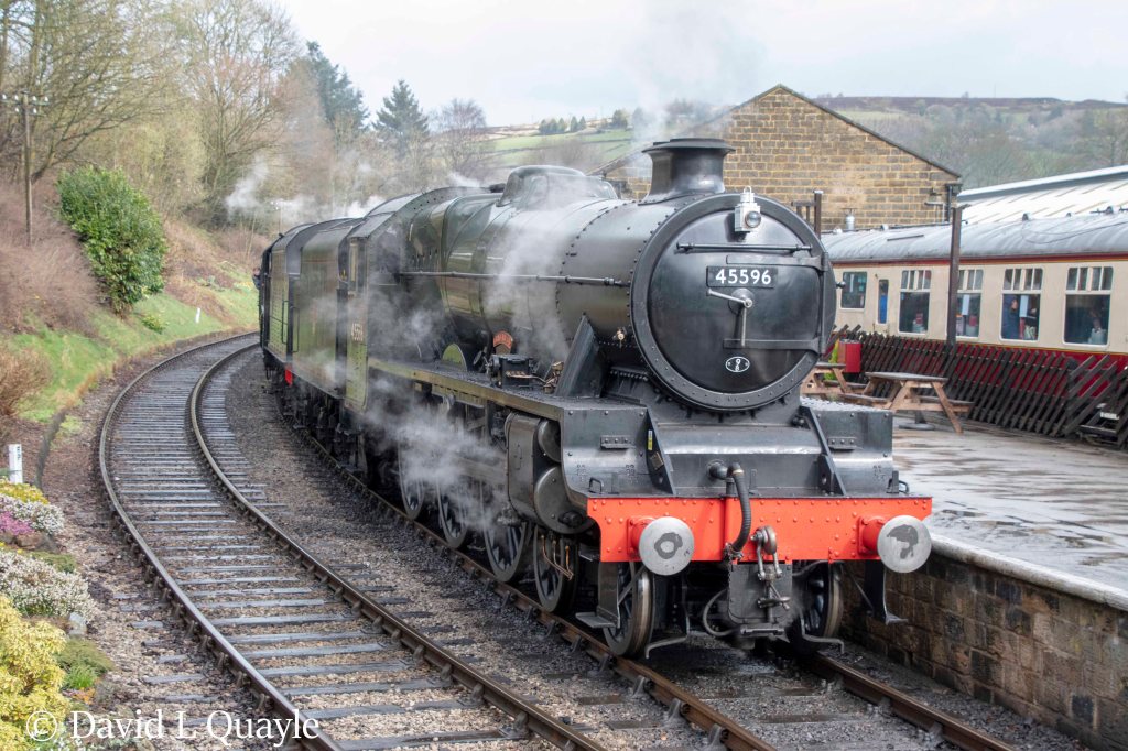 45596 Bahamas (LMS 5596 & BR 45596) – Preserved British Steam Locomotives