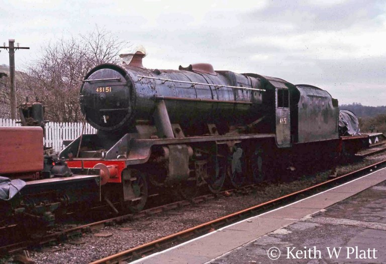 48151 (LMS 8151 & BR 48151) – Preserved British Steam Locomotives
