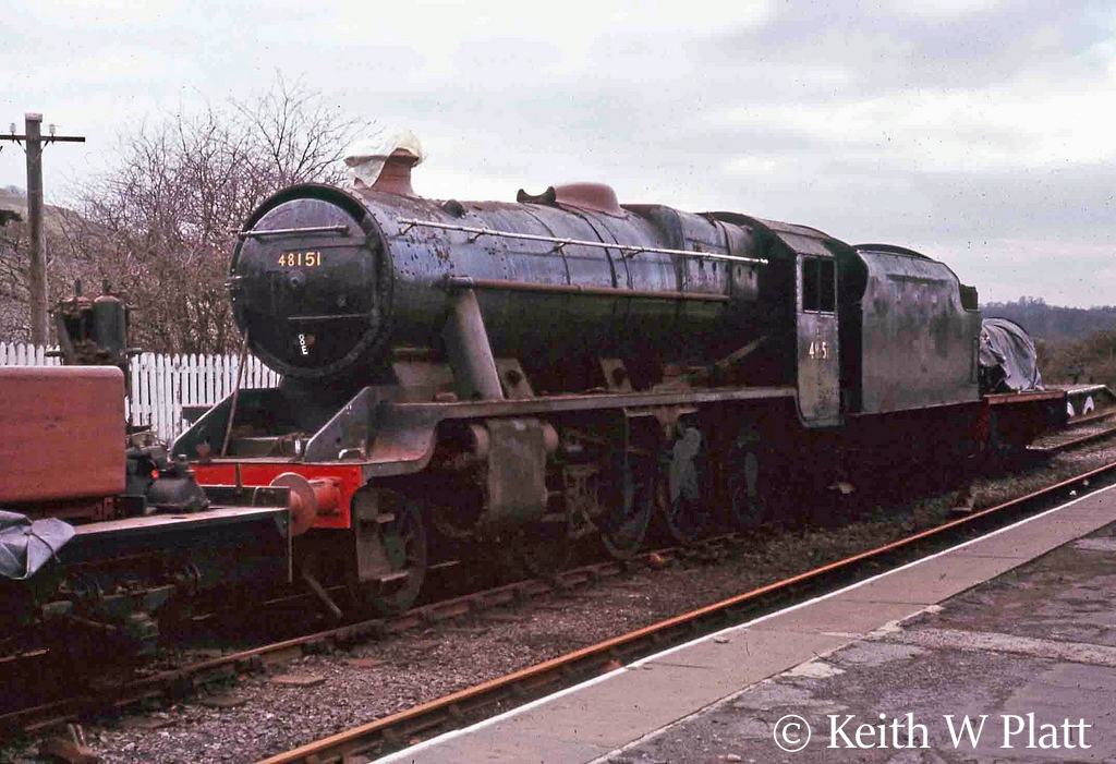 48151 (LMS 8151 & BR 48151) – Preserved British Steam Locomotives