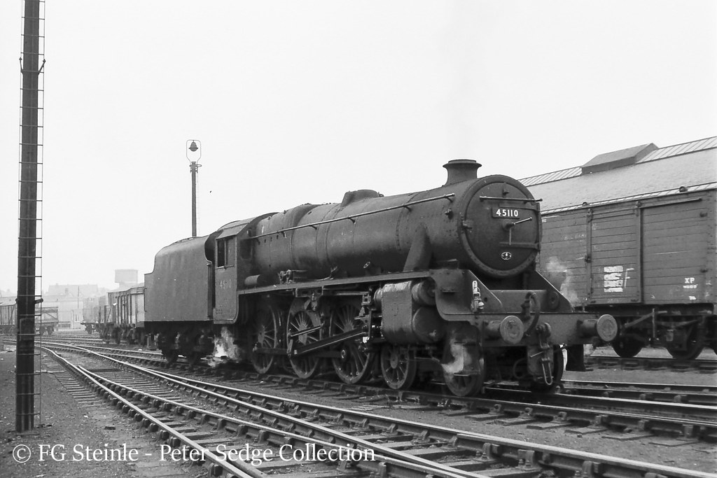 45110 (LMS 5110 & BR 45110) – Preserved British Steam Locomotives