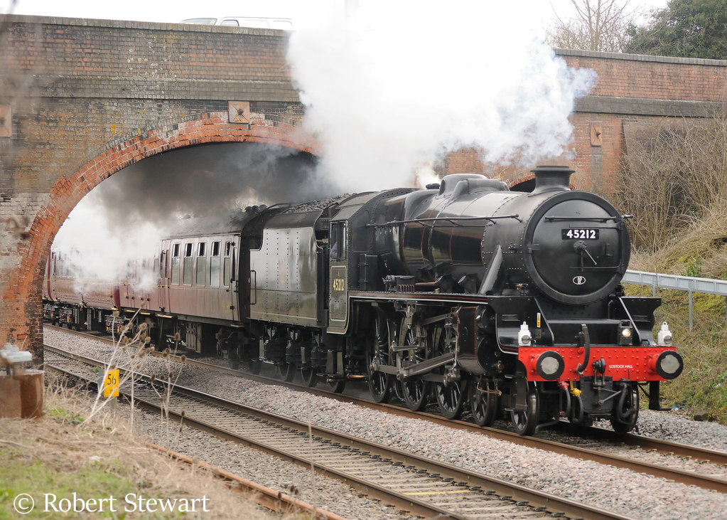 45212 (LMS 5212 & BR 45212) – Preserved British Steam Locomotives