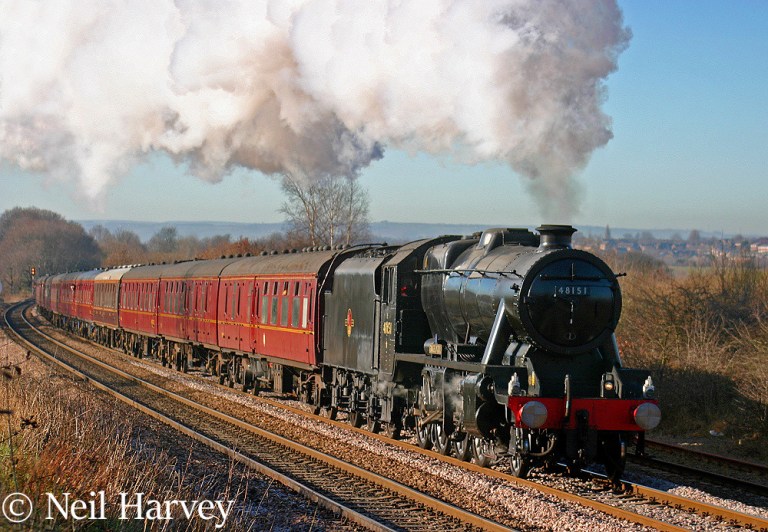 48151 (LMS 8151 & BR 48151) – Preserved British Steam Locomotives