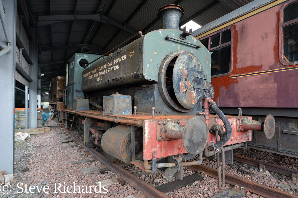 Andrew Barclay Works No 1937 No3 Clyde Mill 0-4-0ST – Preserved British ...