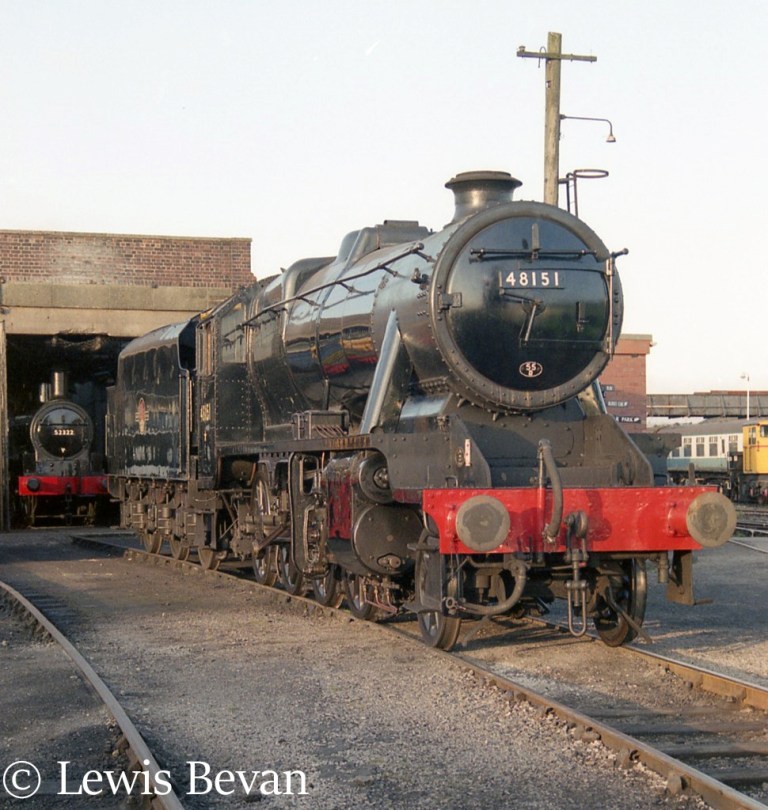 48151 (LMS 8151 & BR 48151) – Preserved British Steam Locomotives