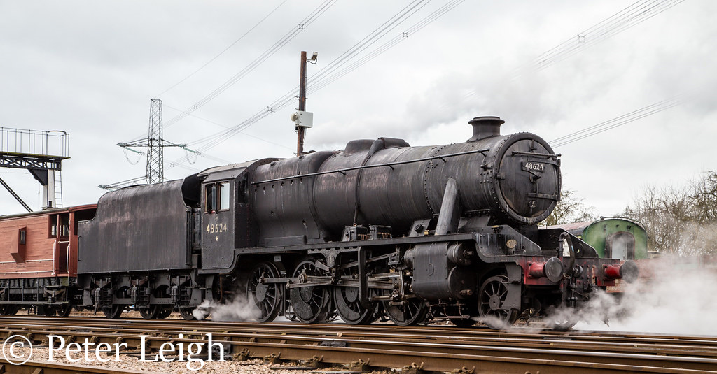 48624 (LMS 8624 & BR 48624) – Preserved British Steam Locomotives