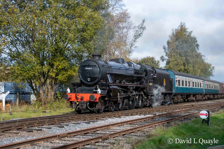 44871 (LMS 4871 & BR 44871) – Preserved British Steam Locomotives