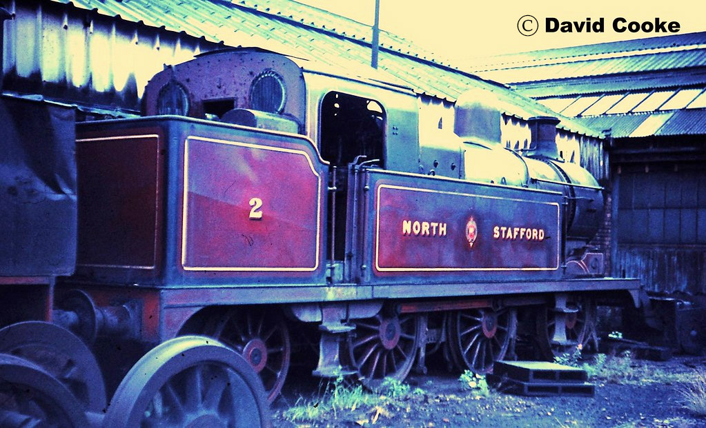 2 0-6-2T North Staffordshire Railway L Class – Preserved British Steam ...