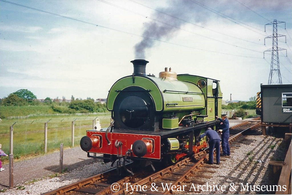 Peckett & Sons Works No 1970 Jackie Milburn 1924-1988 0-6-0ST ...