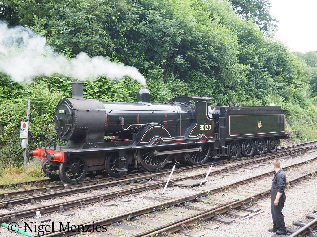 30120 (LSWR 120, SR E120, SR 120 & BR 30120) – Preserved British Steam ...