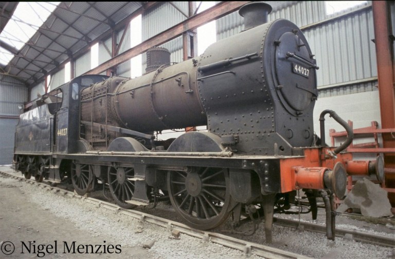 44027 (LMS 4027 & BR 44027) – Preserved British Steam Locomotives