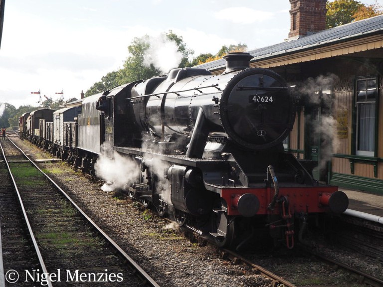 48624 (LMS 8624 & BR 48624) – Preserved British Steam Locomotives