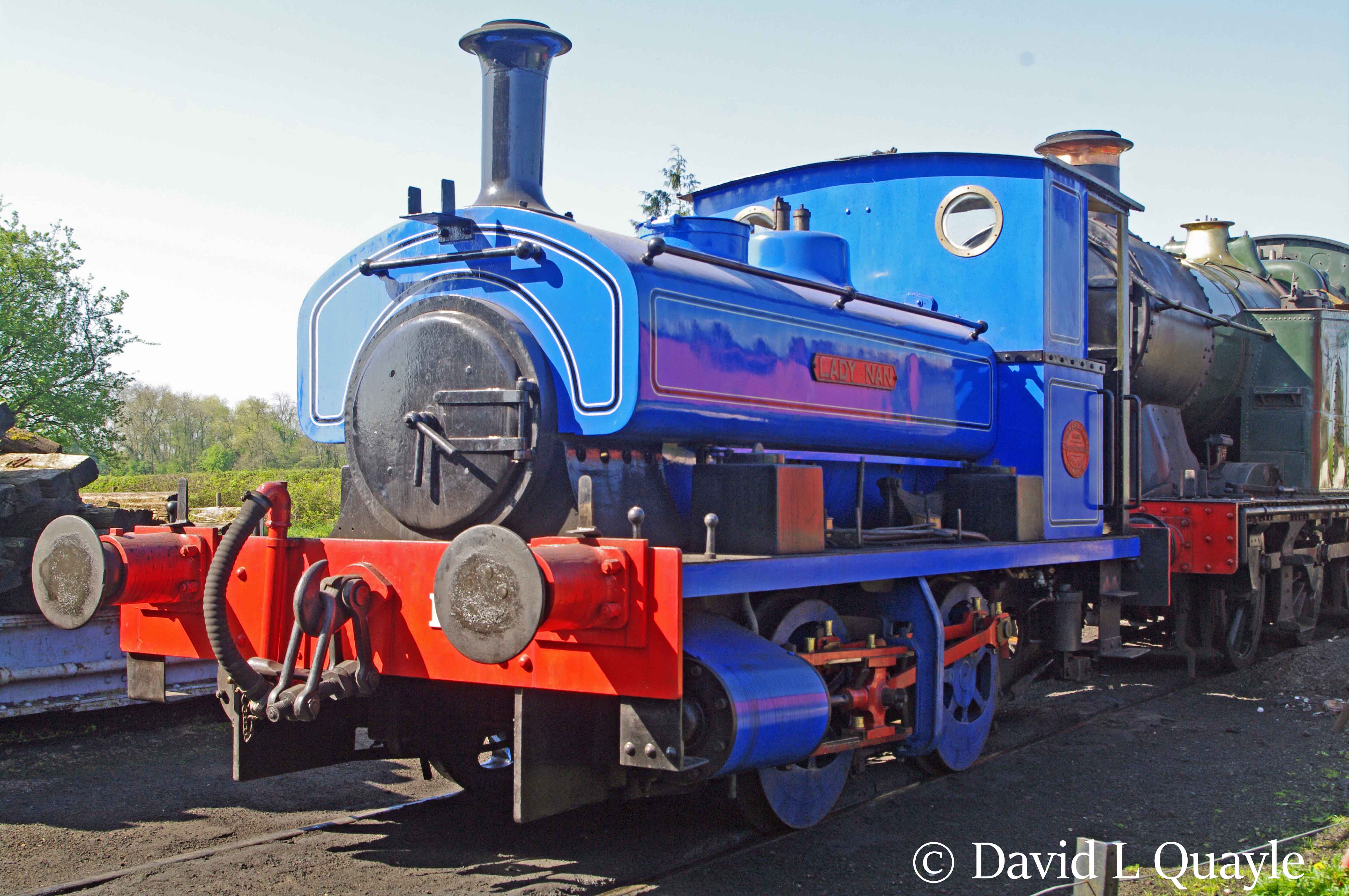 Andrew Barclay Works No 1719 No 2 Lady Nan 0-4-0ST – Preserved British ...