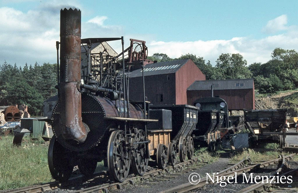 Locomotion No 1 0-4-0 Stockton & Darlington Railway George Stephenson ...