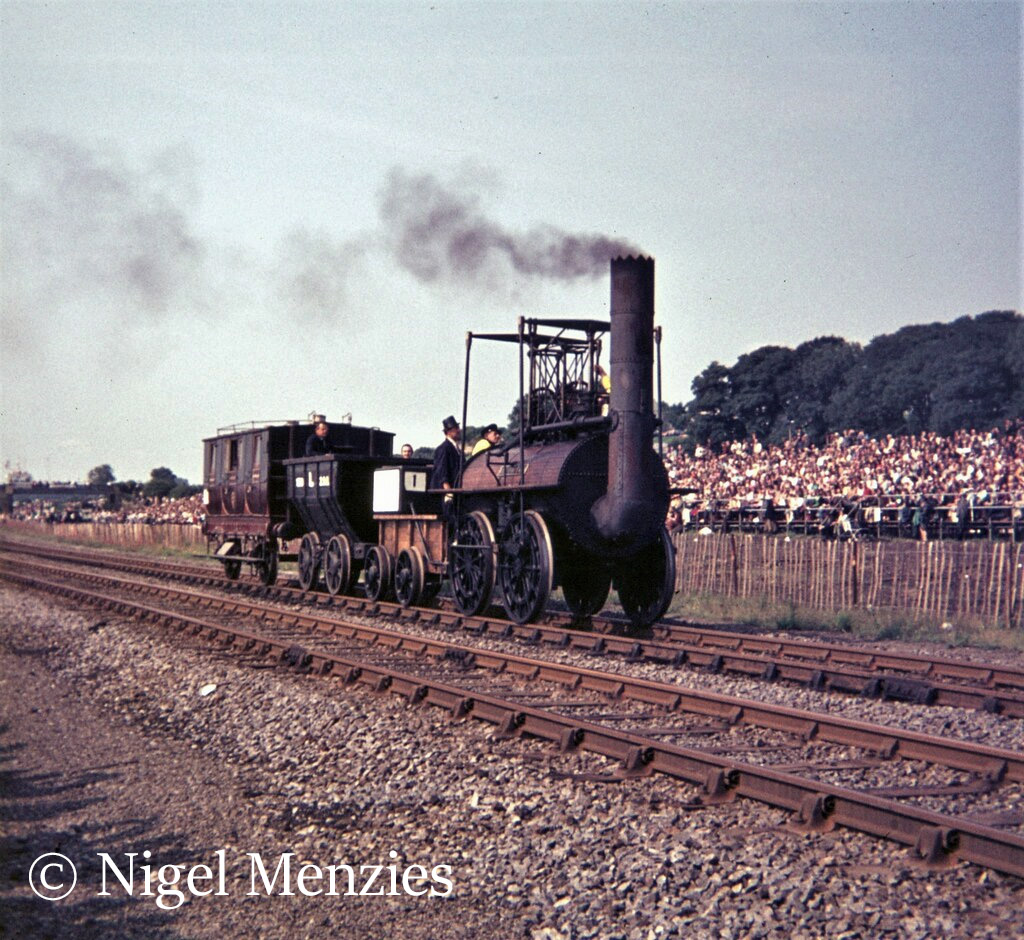 Locomotion No 1 0-4-0 Stockton & Darlington Railway George Stephenson ...