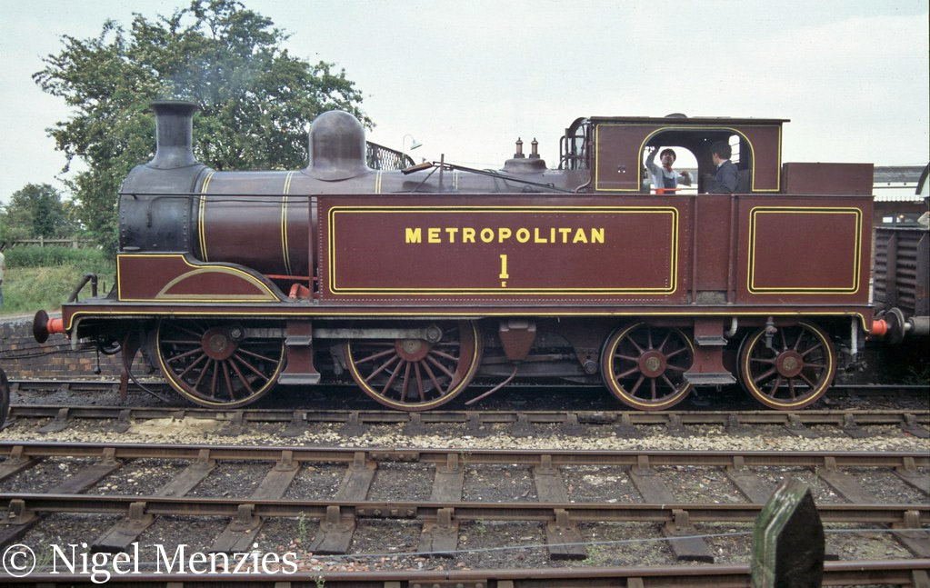 Class E 0-4-4T Metropolitan Railway – Preserved British Steam Locomotives