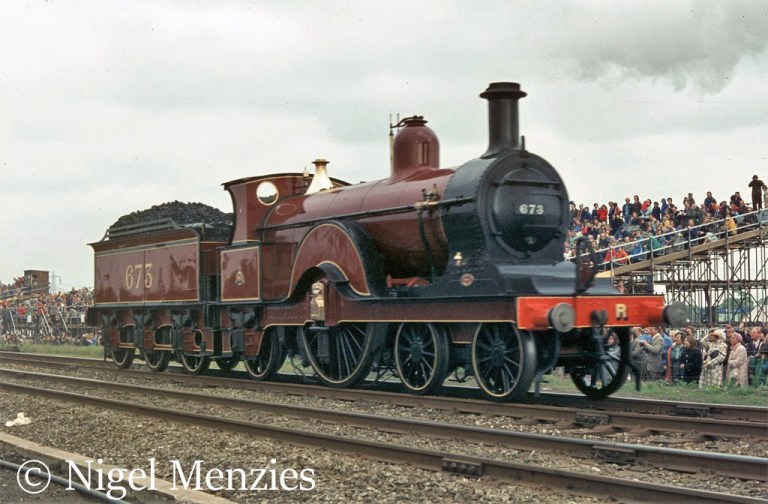 673 4-2-2 Midland Railway MR Class 115 – Preserved British Steam ...