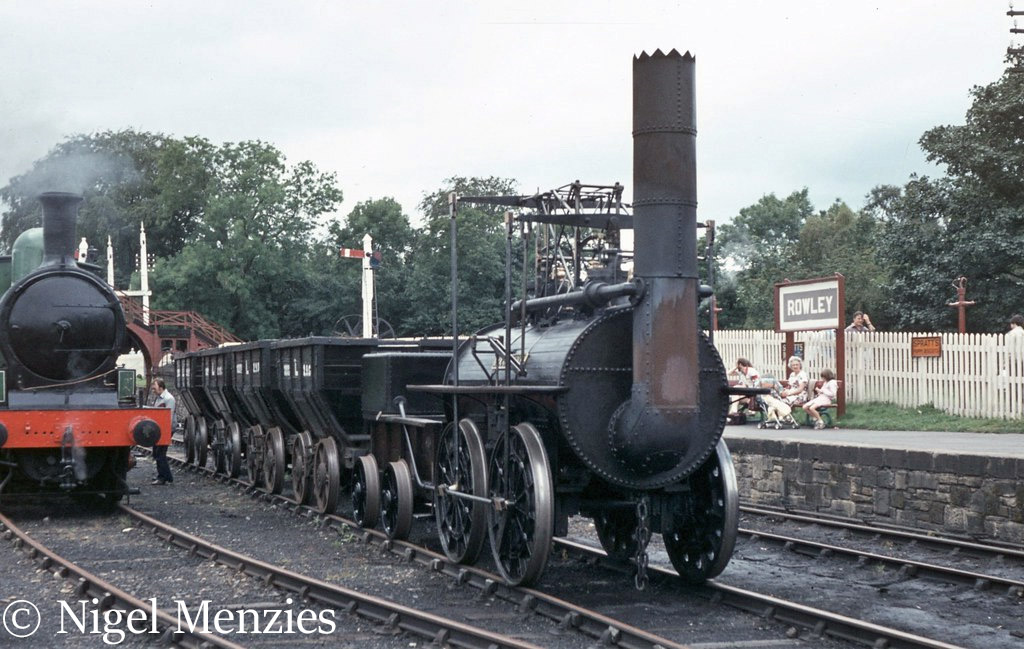 Locomotion No 1 0-4-0 Stockton & Darlington Railway George Stephenson ...