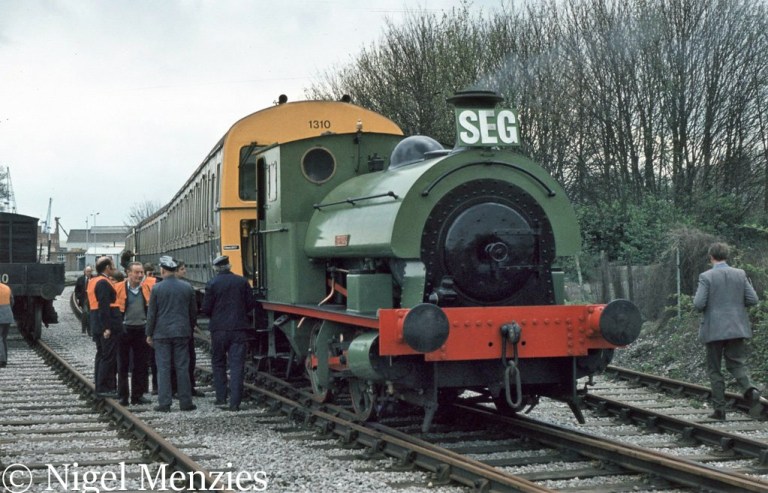Robert Stephenson & Hawthorn Works No 7042 Yard No 361 Ajax 0-4-0ST ...
