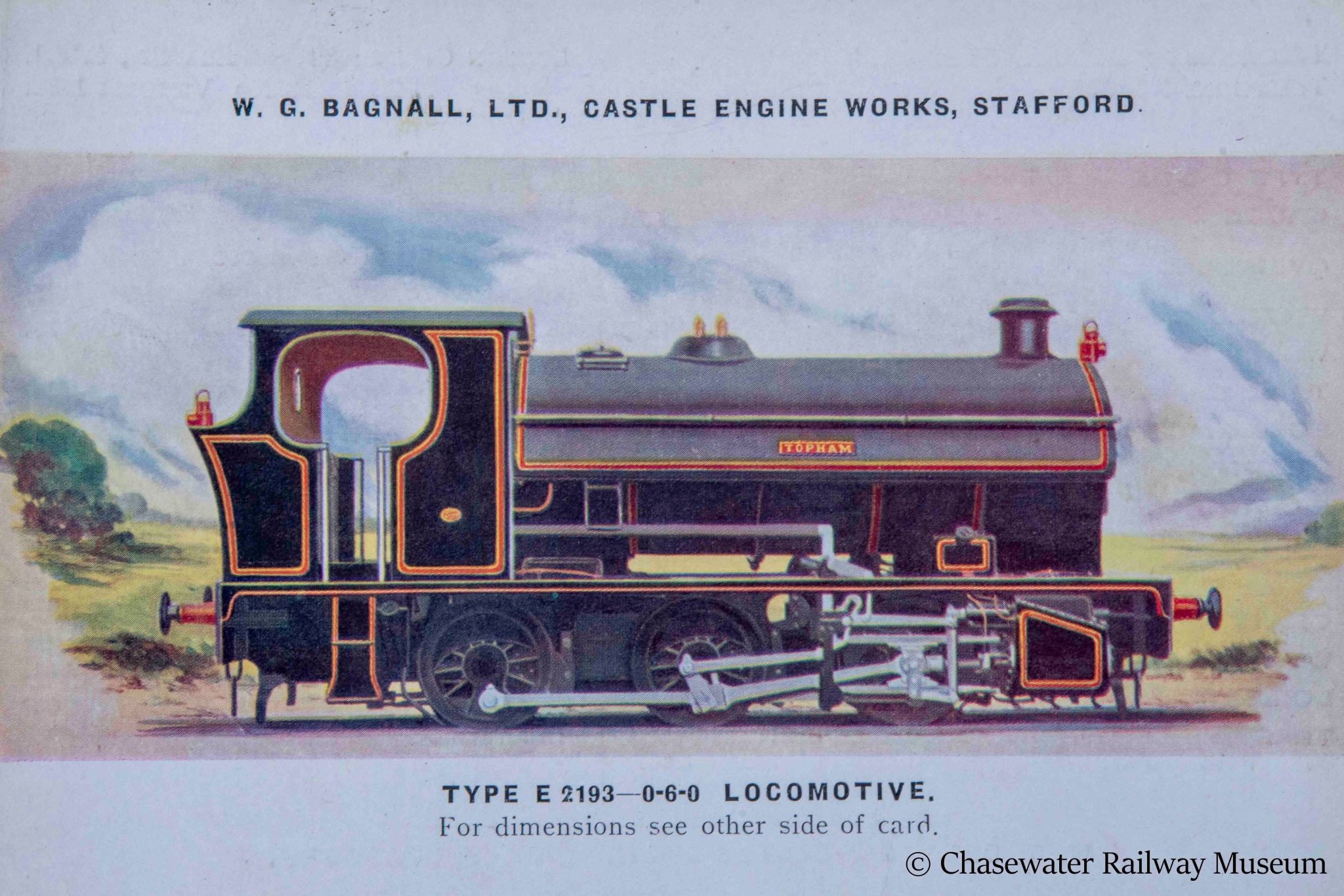 W G Bagnall Works No 2193 Topham 0-6-0ST – Preserved British Steam ...