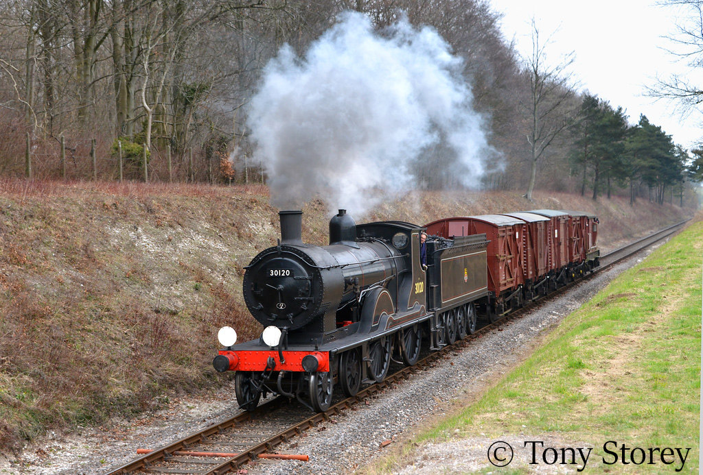 30120 (LSWR 120, SR E120, SR 120 & BR 30120) – Preserved British Steam ...