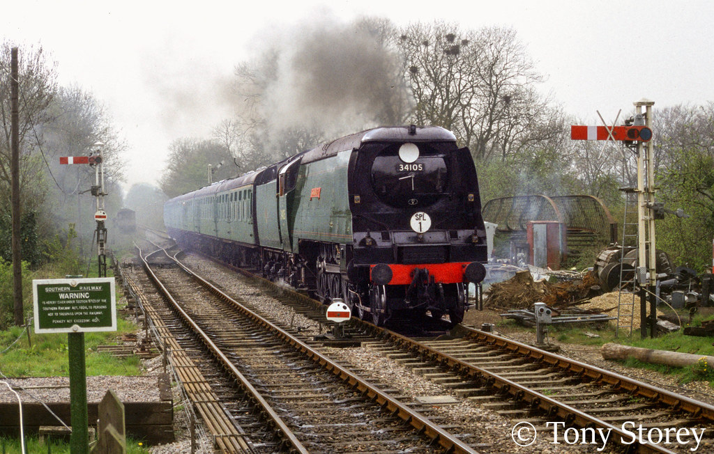 34105 Swanage – Preserved British Steam Locomotives