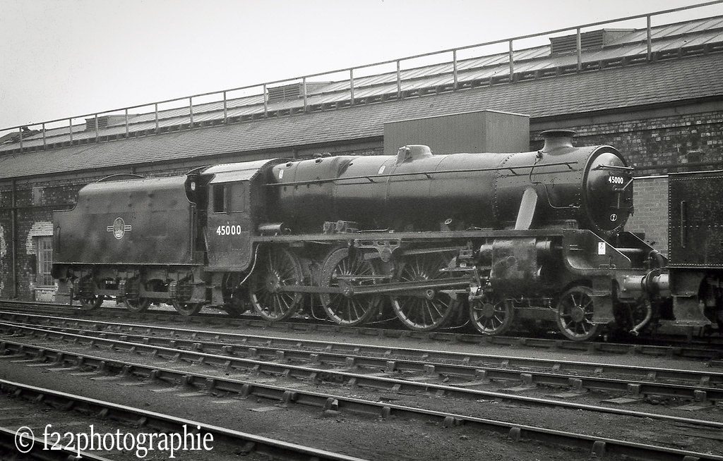 45000 (LMS 4500 & BR 45000) – Preserved British Steam Locomotives