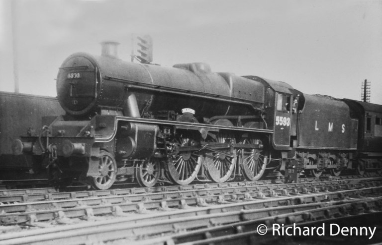 45593 Kolhapur (LMS 5593 & BR 45593) – Preserved British Steam Locomotives