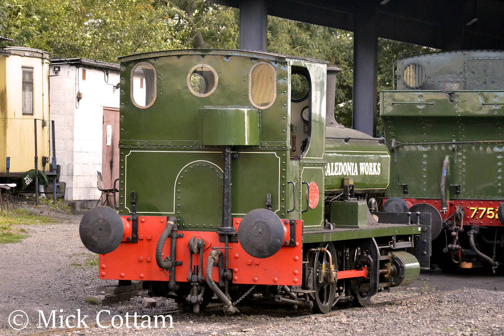 Andrew Barclays Works No 1219 Caledonian Works 0-4-0ST – Preserved ...