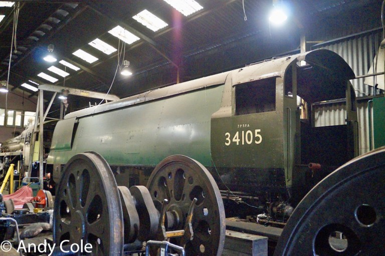 34105 Swanage – Preserved British Steam Locomotives