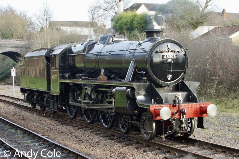 45305 (LMS 5305 & BR 45305) – Preserved British Steam Locomotives