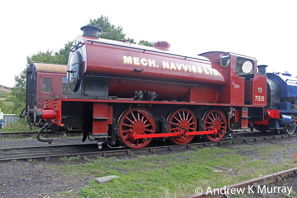 Robert Stephenson & Hawthorn Works No 7169 WD 71515 68005 Mechanical ...